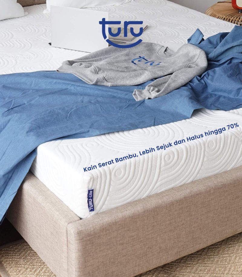 TURU Lite - Kasur dalam box tanpa spring dari TURU Bed